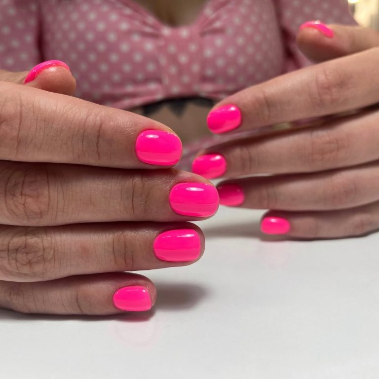 30 Gorgeous Hot Pink Nails Designs for Bold and Stylish Looks ...