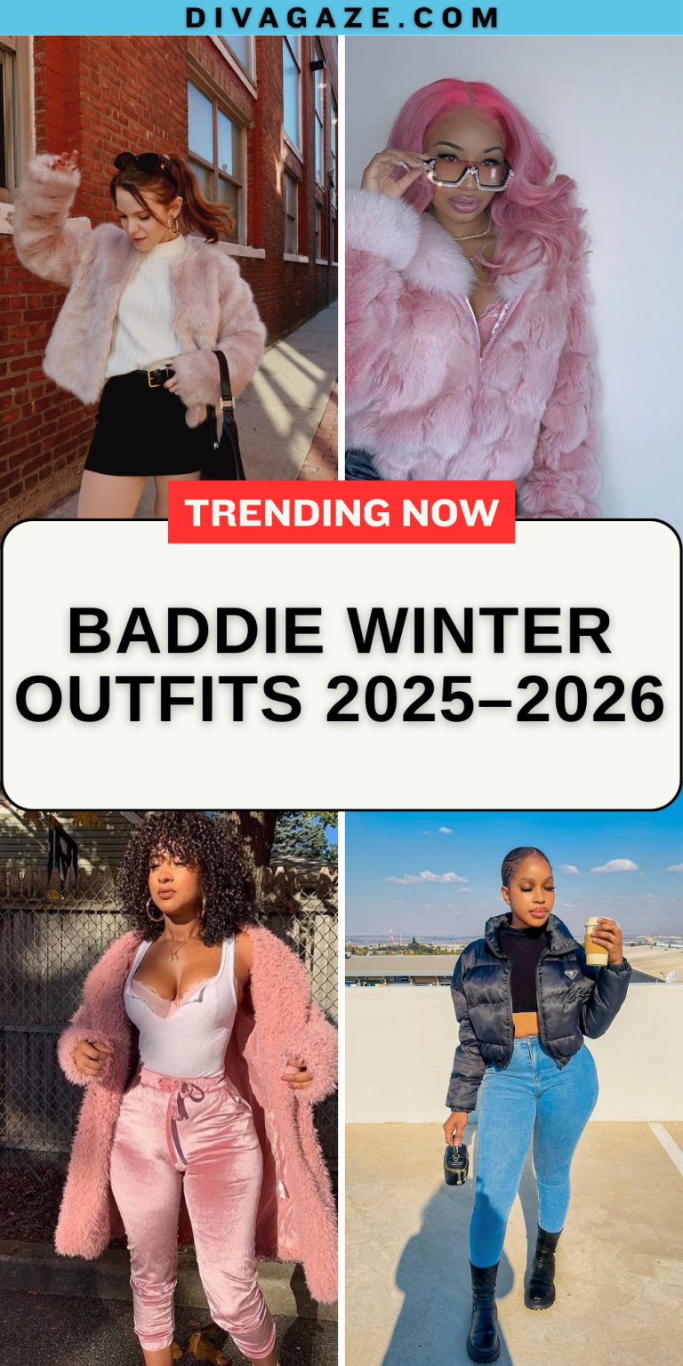 25 Stunning Baddie Winter Outfits 2025–2026 to Keep You Stylish and ...