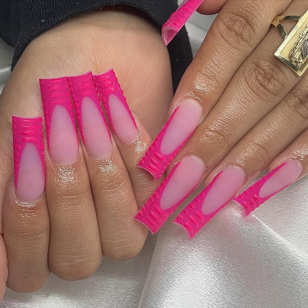 30 Gorgeous Hot Pink Nails Designs for Bold and Stylish Looks ...