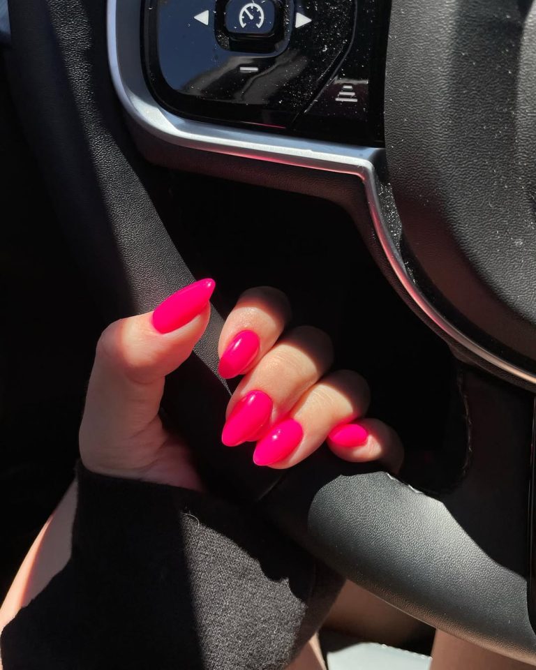 30 Gorgeous Hot Pink Nails Designs for Bold and Stylish Looks ...