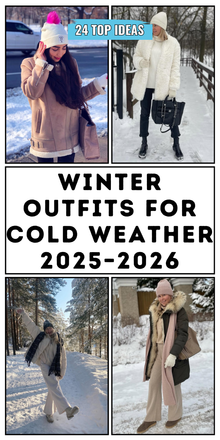 24 Winter Outfits for Cold Weather 2025–2026 - divagaze.com
