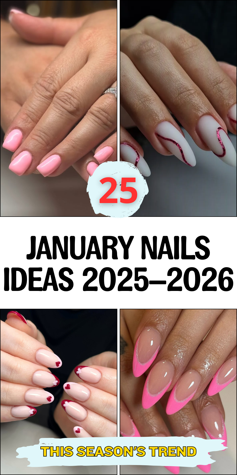 25 January Nails Ideas 2025–2026 for Stylish Winter Inspiration ...