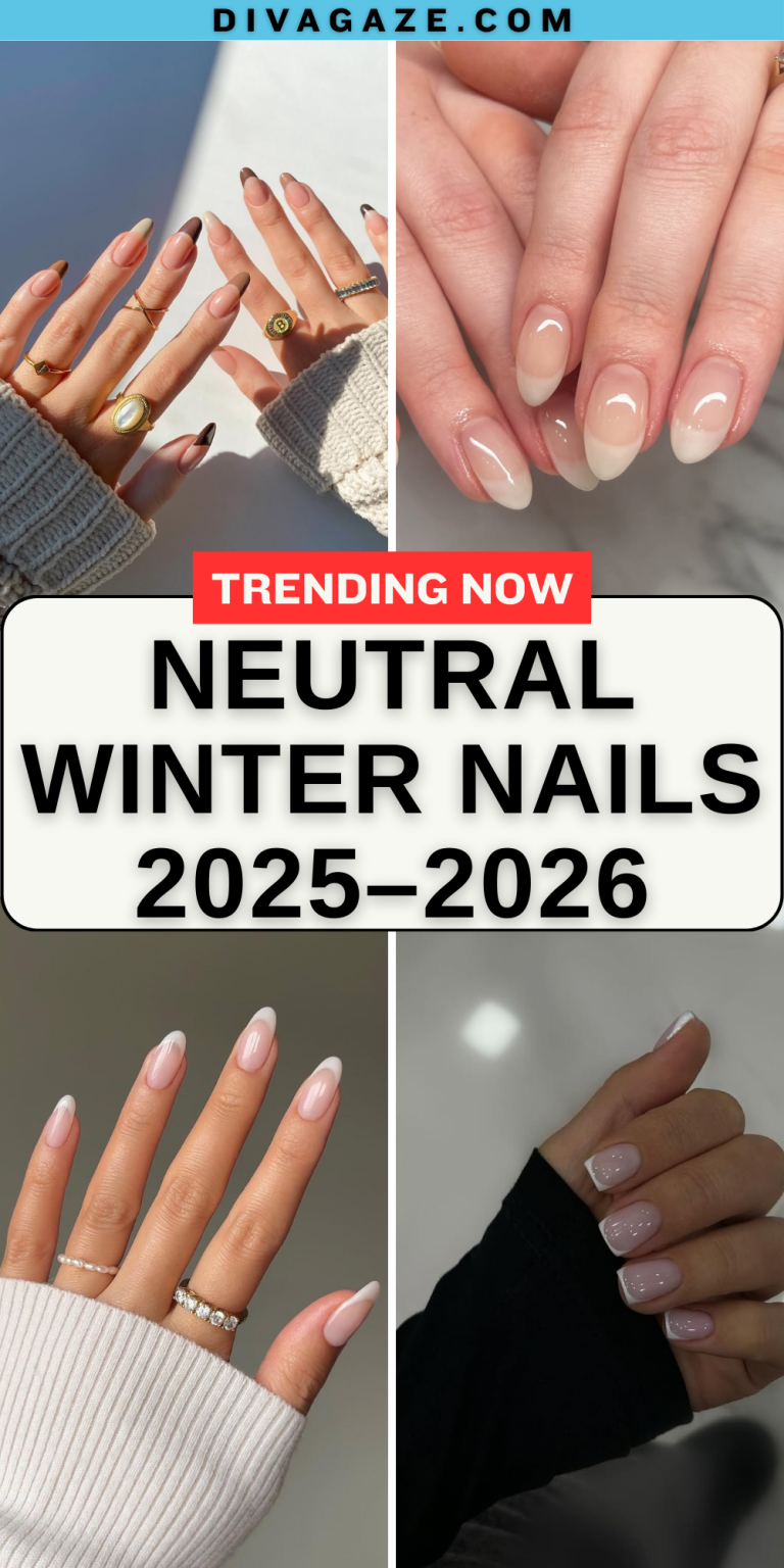 25 Neutral Winter Nails 2025–2026 Ideas for Timeless Chic - divagaze.com