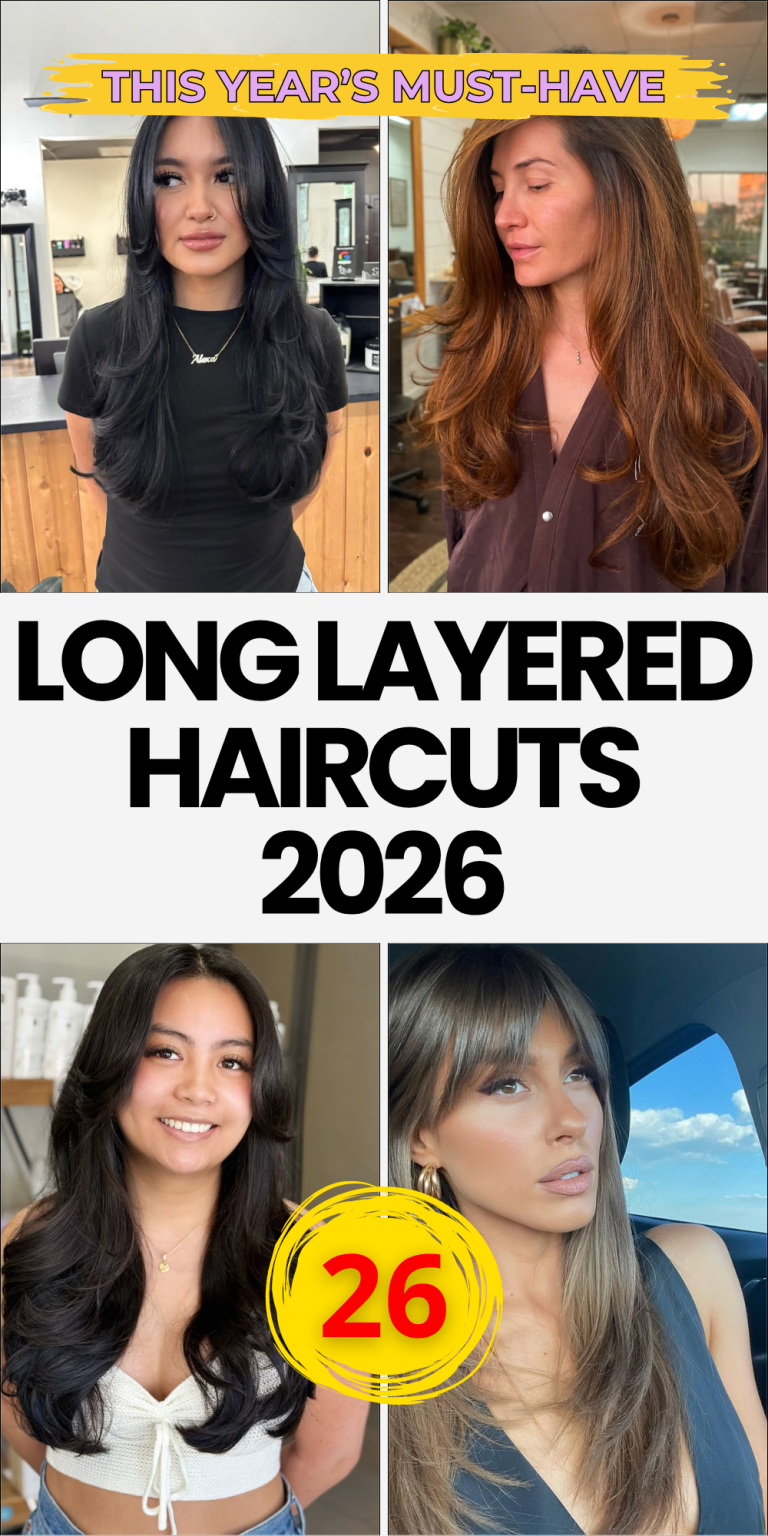 26 Long Layered Haircuts 2026 – Trendy Layered Hairstyles for Every ...