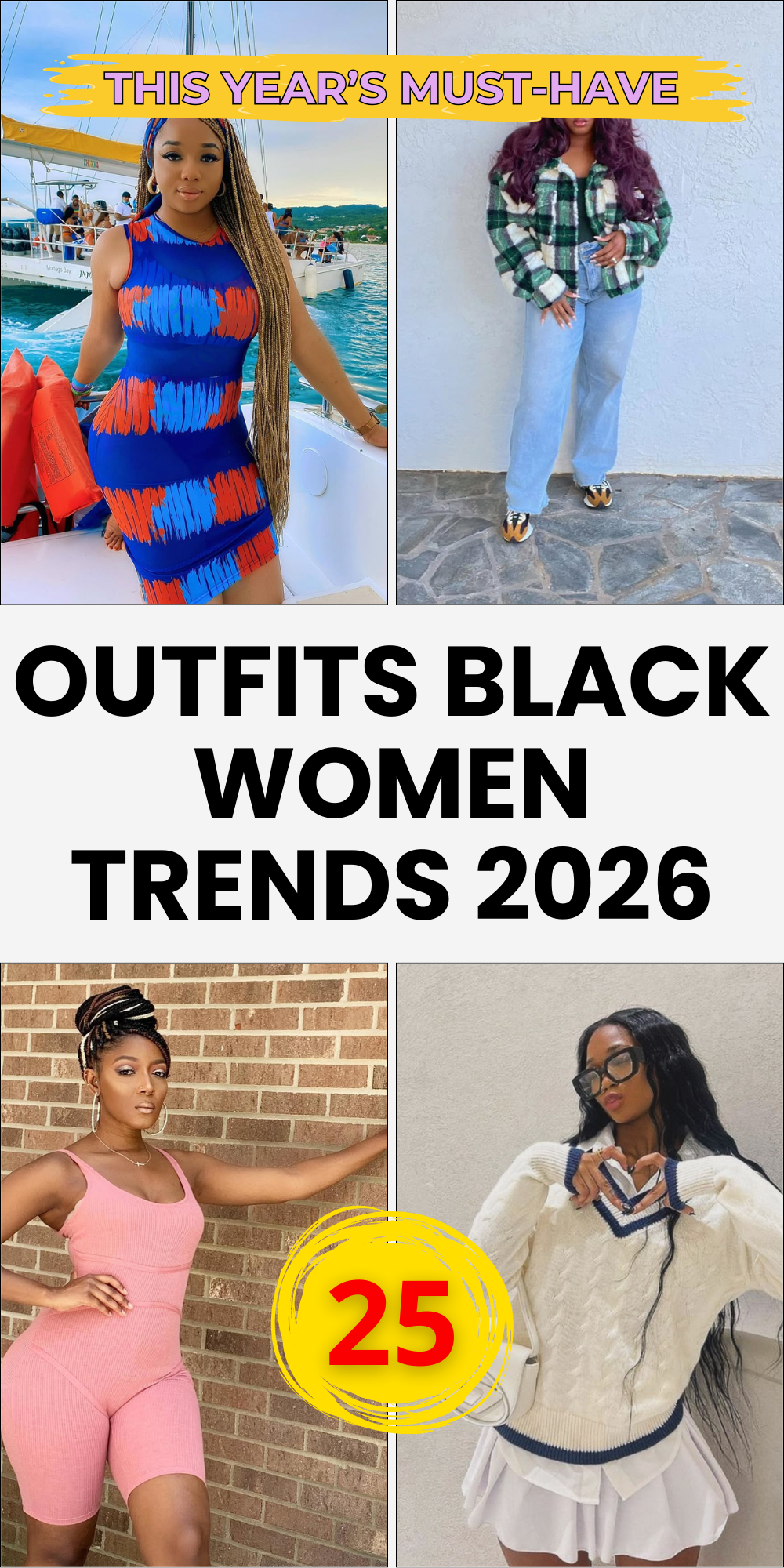 25 Outfits Black Women Trends 2026: Fresh, Bold and Stylish Looks ...