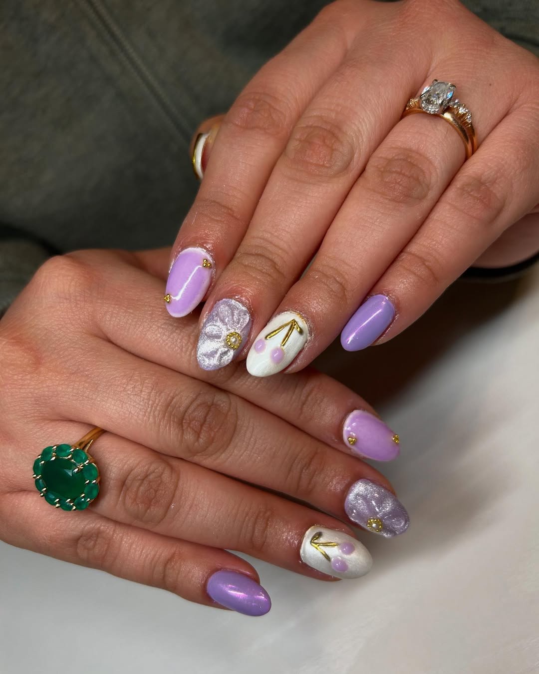 28 Lilac Nails Ideas 2026 – Trendy Pastel Nail Designs - divagaze.com