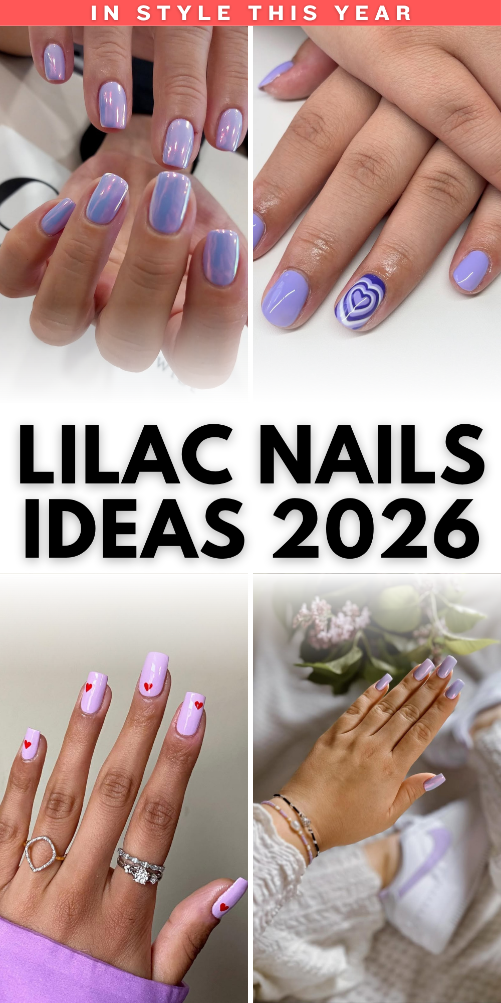 28 Lilac Nails Ideas 2026 – Trendy Pastel Nail Designs - divagaze.com