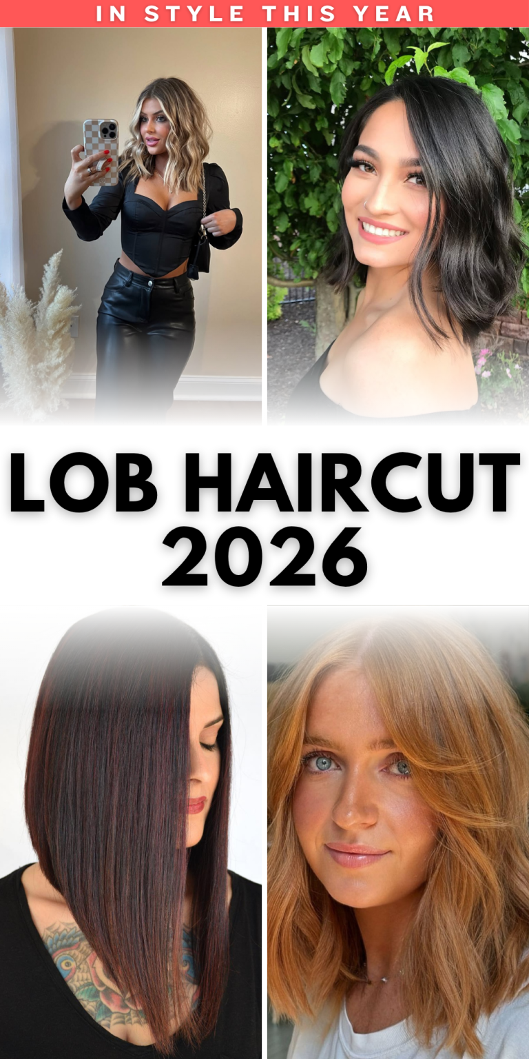 25 Lob Haircut Ideas 2026 for Modern Stylish Women - divagaze.com