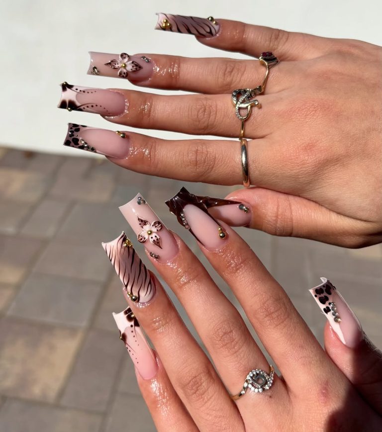 28 Baddie Nails Ideas 2026 – Trendy Acrylic and 3D Designs for Bold ...