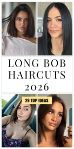 29 Long Bob Haircuts 2026 – Trendy Lob Styles for Modern Women ...