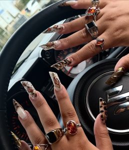 28 Baddie Nails Ideas 2026 – Trendy Acrylic and 3D Designs for Bold ...
