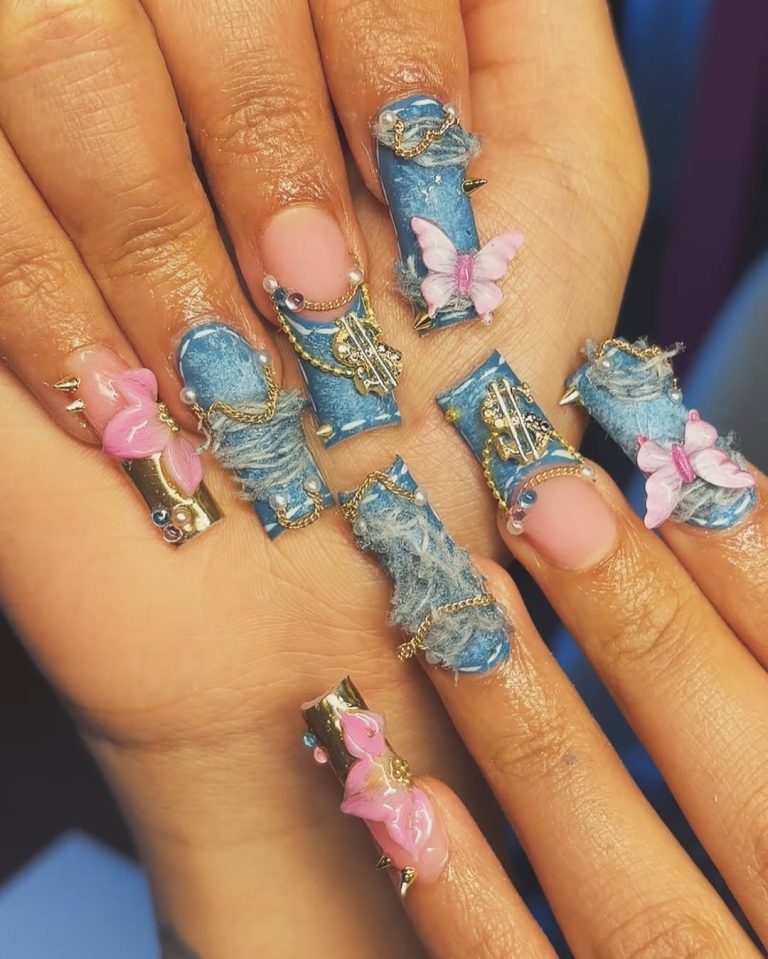 28 Baddie Nails Ideas 2026 – Trendy Acrylic and 3D Designs for Bold ...