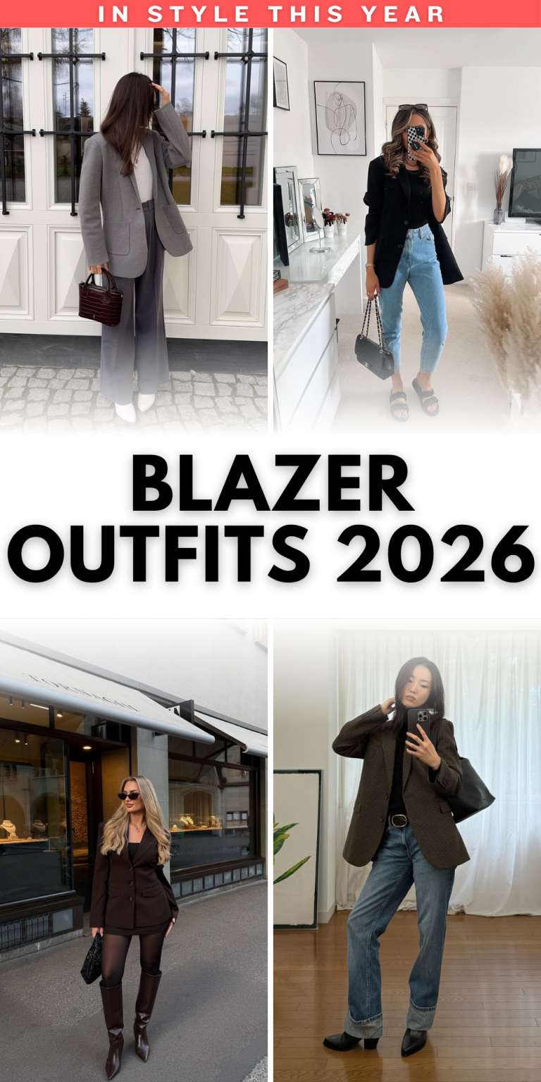 28 Blazer Outfits 2026: Fresh, Classy and Casual Looks Every Woman Will ...