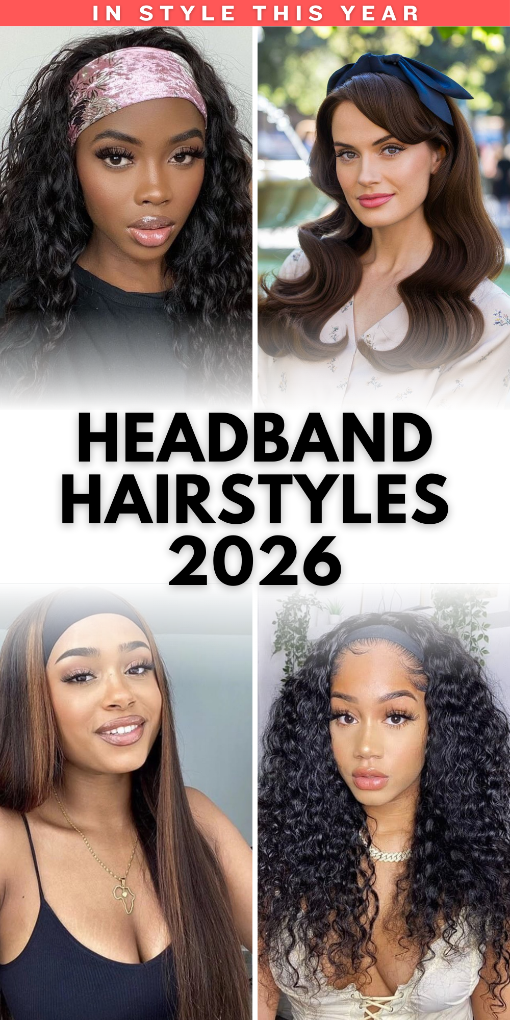 26 Headband Hairstyles 2026 for Effortless Everyday Looks and Modern ...