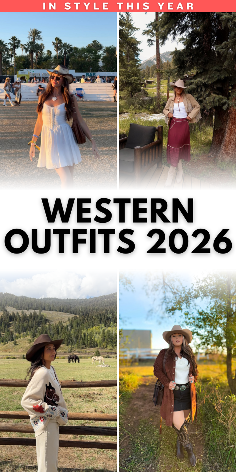 28 Western Outfits 2026: Stunning Cowgirl Style Ideas, Modern Trends ...