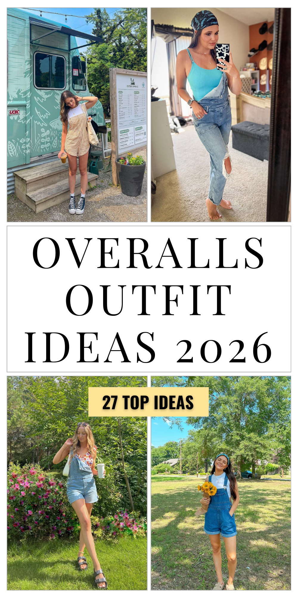 27 Overalls Outfit Ideas 2026: Fresh, Stylish Looks You’ll Want to Wear ...