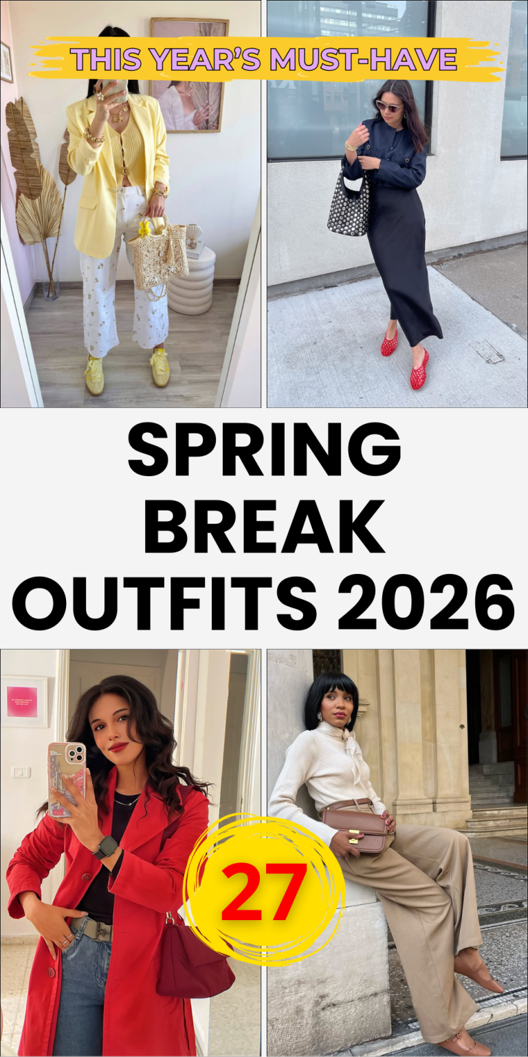 27 Spring Break Outfits 2026: Effortless Looks For Beach Days, City ...