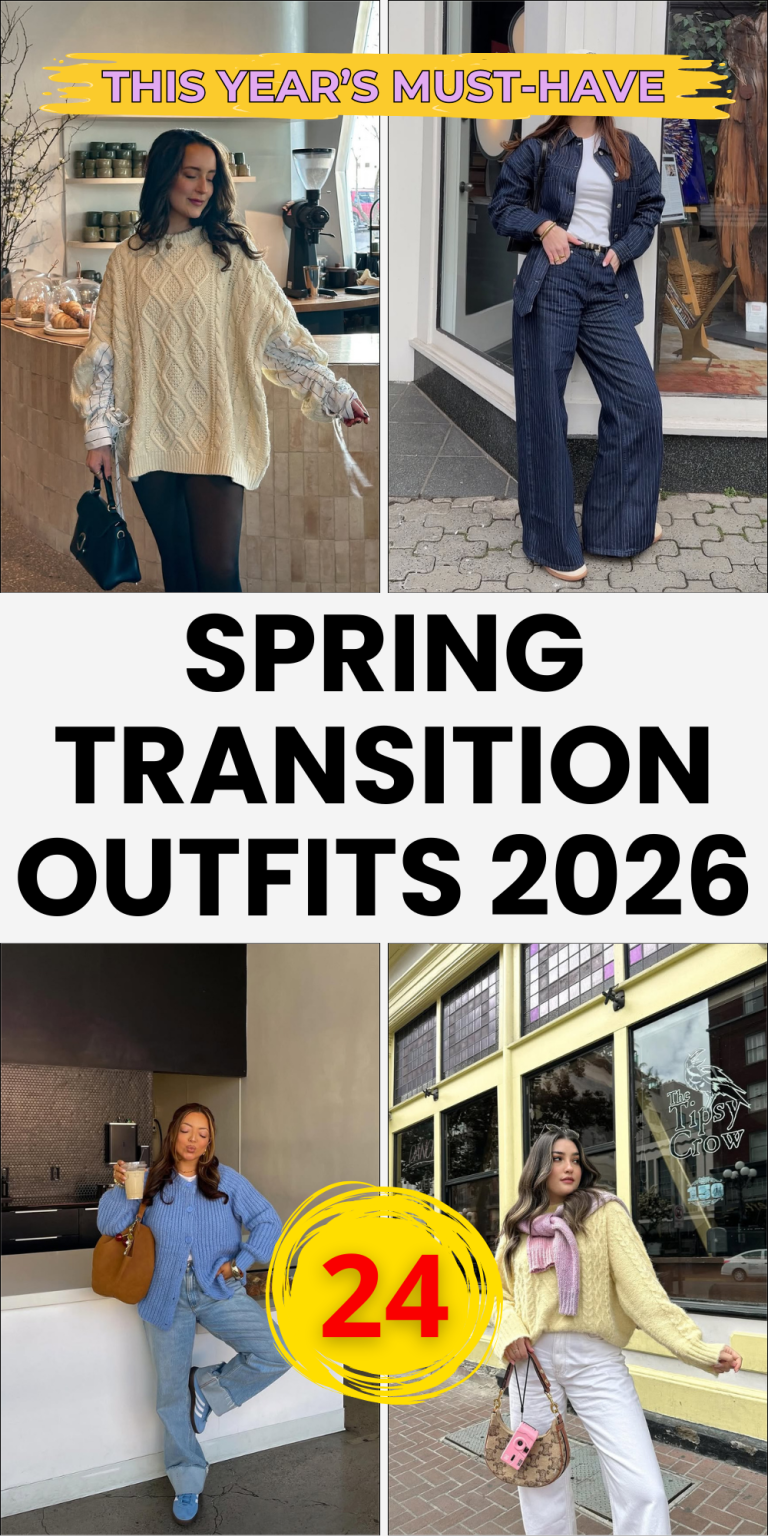 24 Spring Transition Outfits 2026 That Make Layering Look Effortless ...
