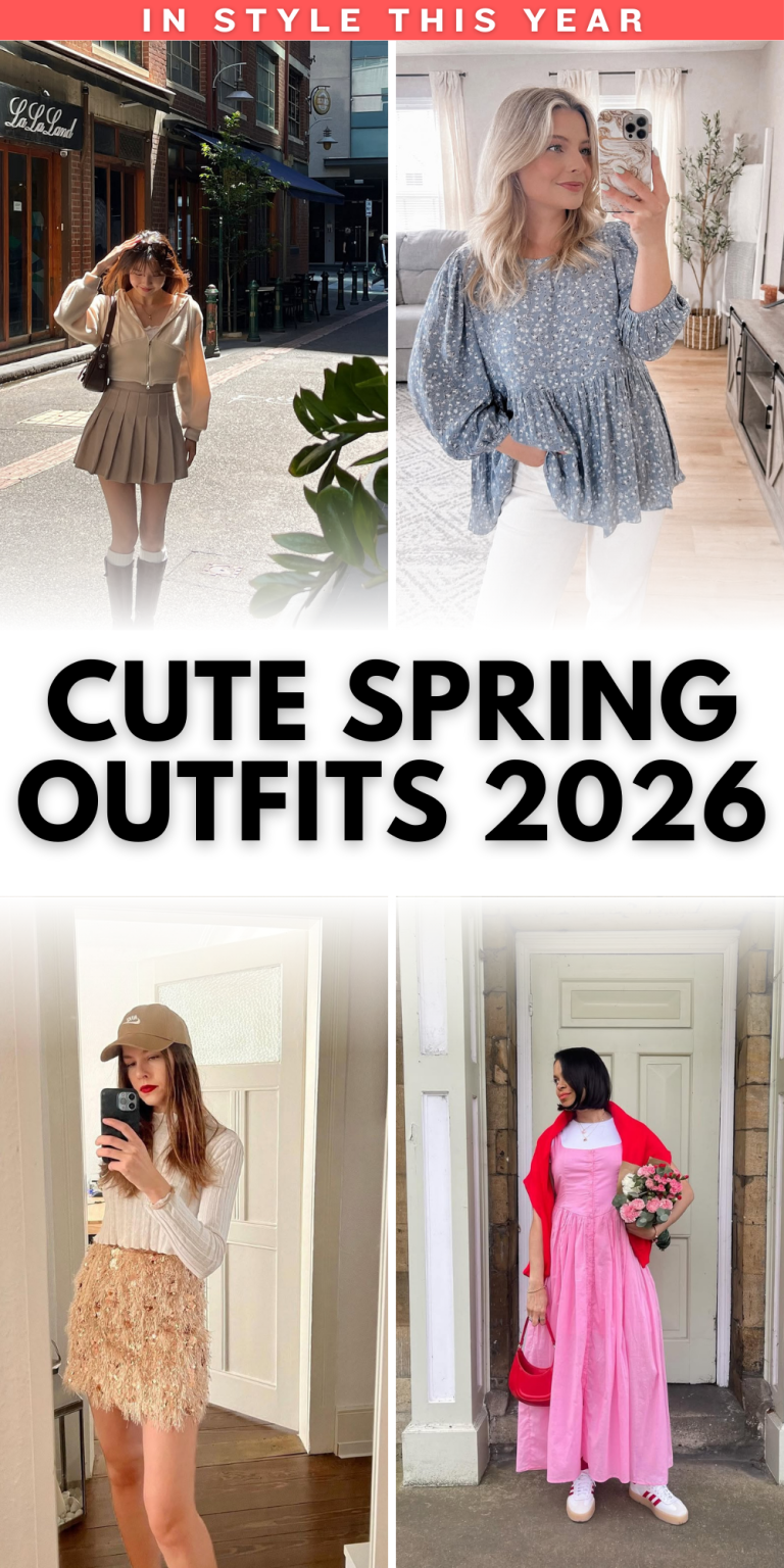 25 Cute Spring Outfits 2026 That Feel Fresh, Comfy, and Effortlessly ...