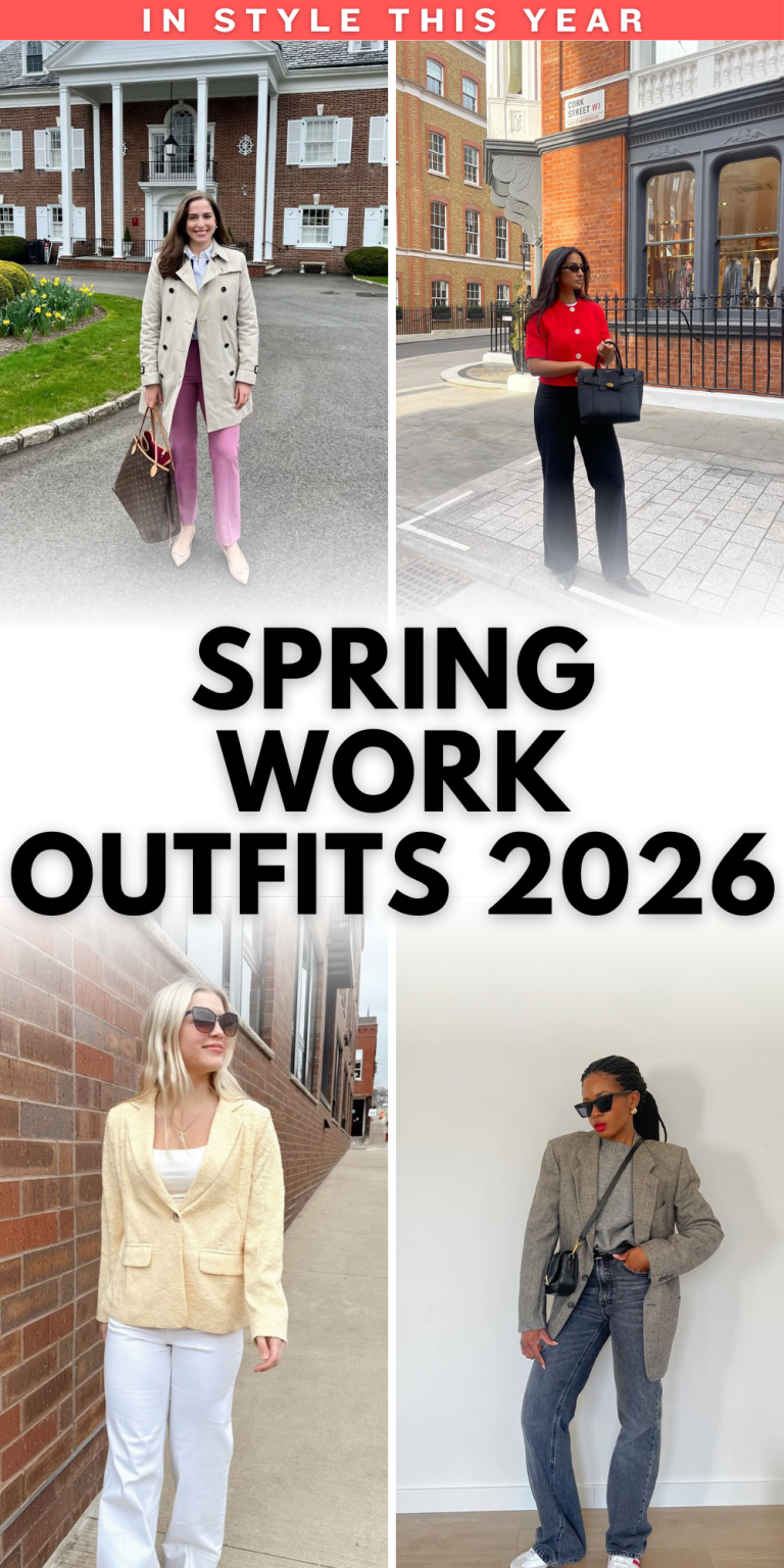 27 Spring Work Outfits 2026: Office Chic and Business Casual Ideas for ...