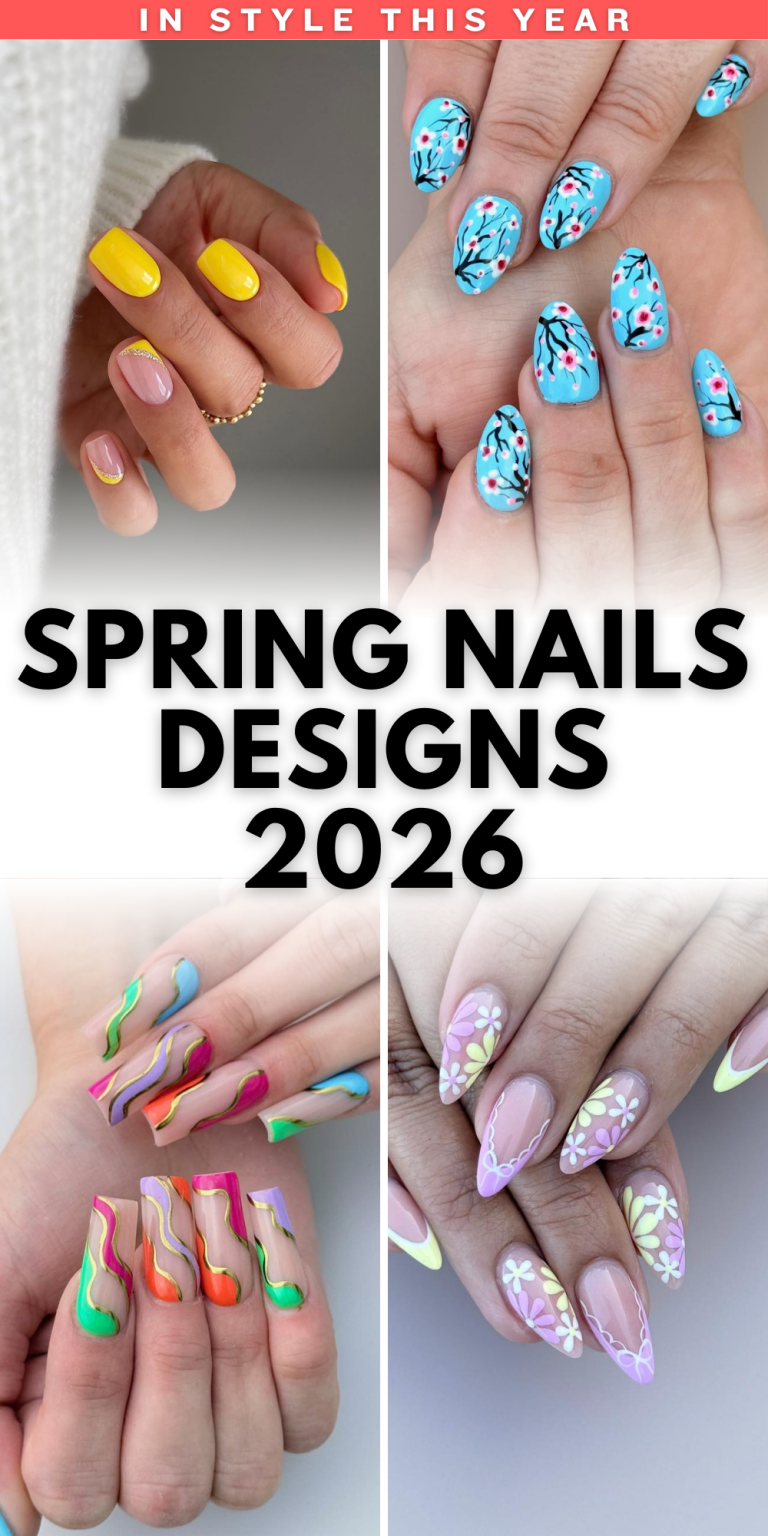 27 Spring Nails Designs 2026: Trendy, Simple & Fresh Ideas - divagaze.com