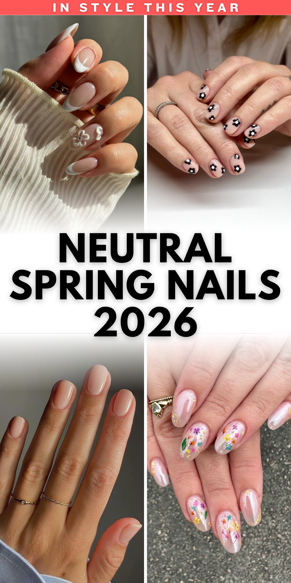 30 Neutral Spring Nails 2026 – Simple, Elegant & Trendy Ideas ...