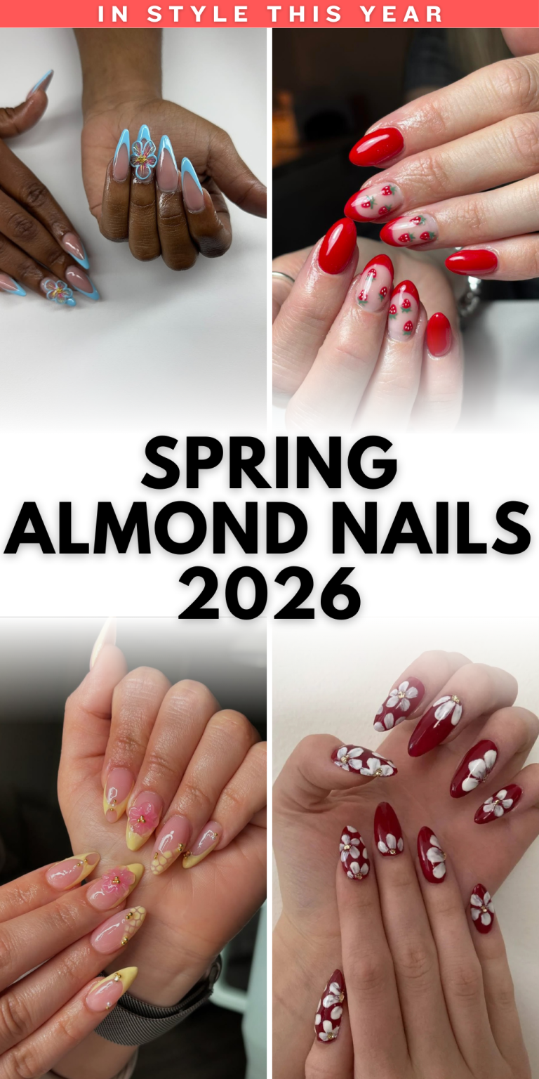 28 Spring Almond Nails 2026 Ideas That Look Fresh and Elegant ...
