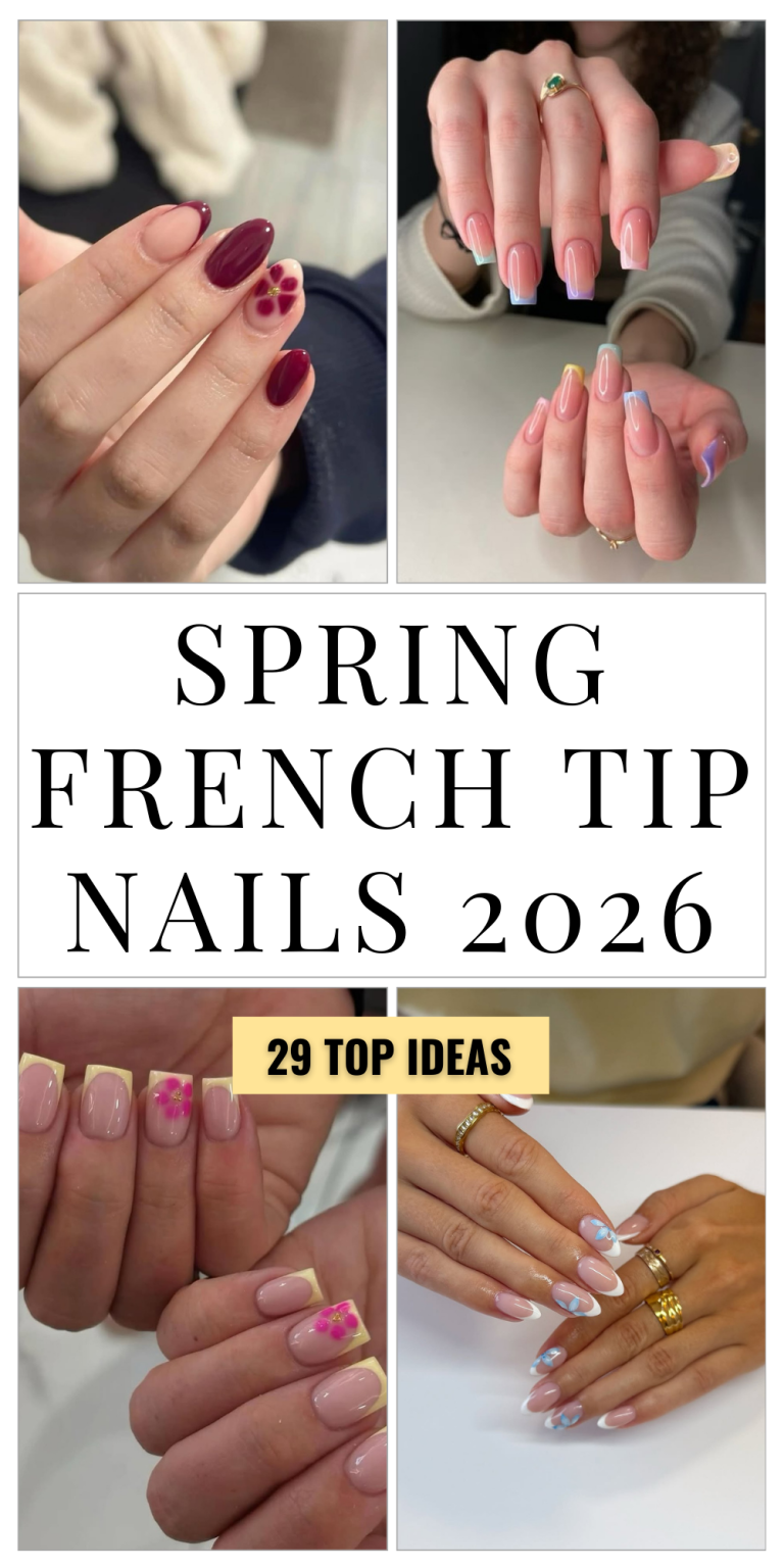 Spring French Tip Nails 2026: 29 Fresh & Stylish Ideas - divagaze.com