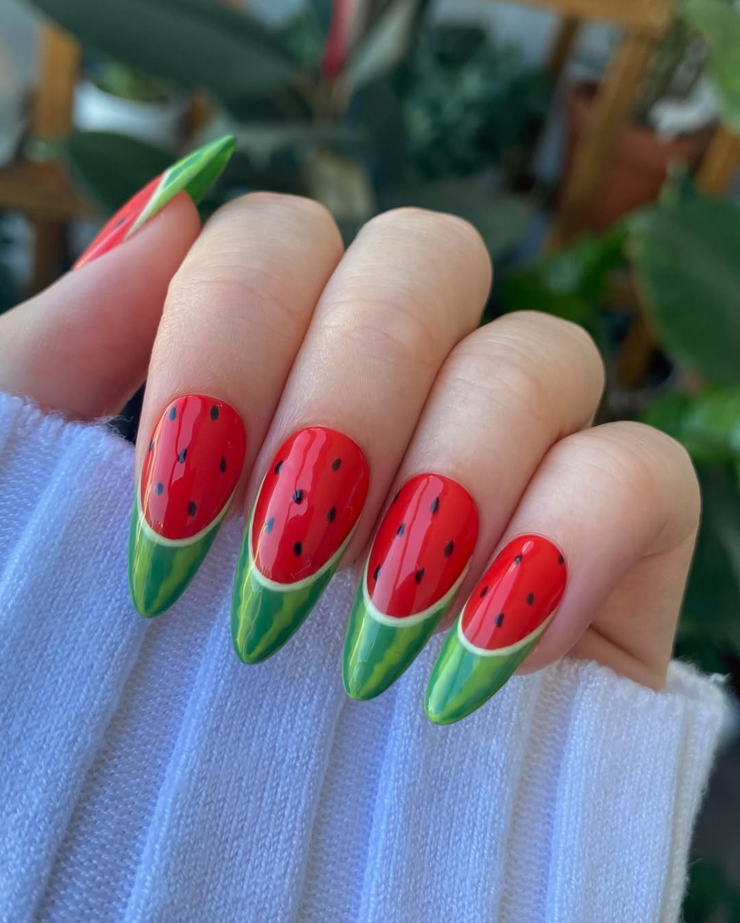 Watermelon Nails 2026: 30 Cute and Stylish Summer Ideas - divagaze.com