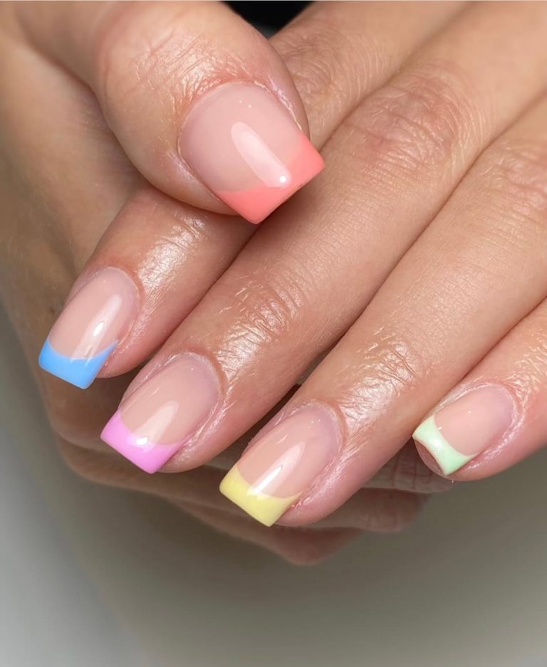 Spring French Tip Nails 2026: 29 Fresh & Stylish Ideas - divagaze.com