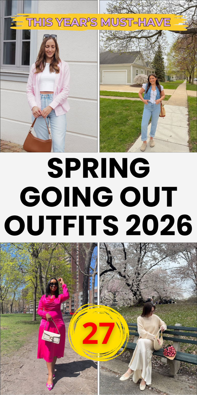 27 Spring Going Out Outfits 2026 for Women – Night Casual, Classy & NYC ...