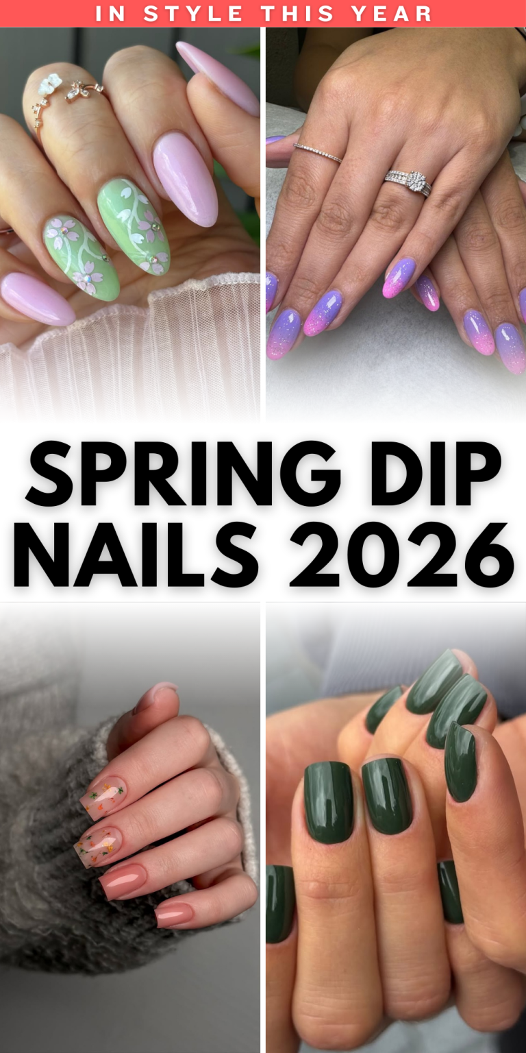 28 Spring Dip Nails 2026 Ideas & Trends - divagaze.com