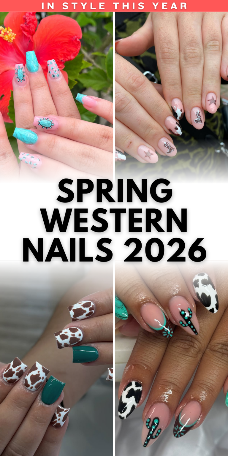 30 Spring Western Nails 2026 Ideas & Inspo - divagaze.com