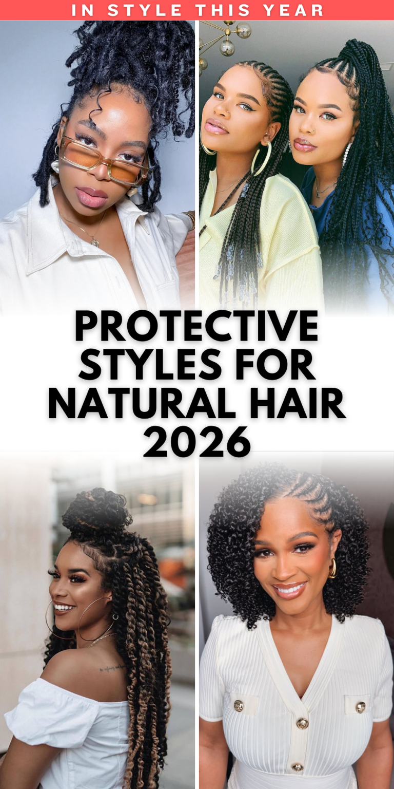 Protective Styles for Natural Hair 2026: 29 Easy Braids, Twists and Low ...