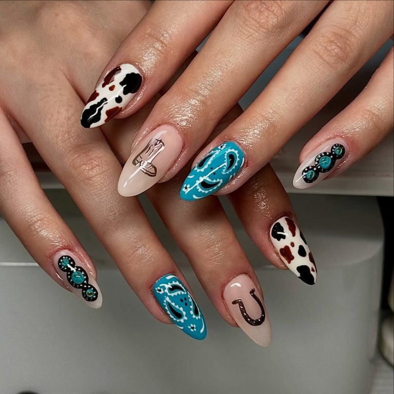 30 Spring Western Nails 2026 Ideas & Inspo - divagaze.com