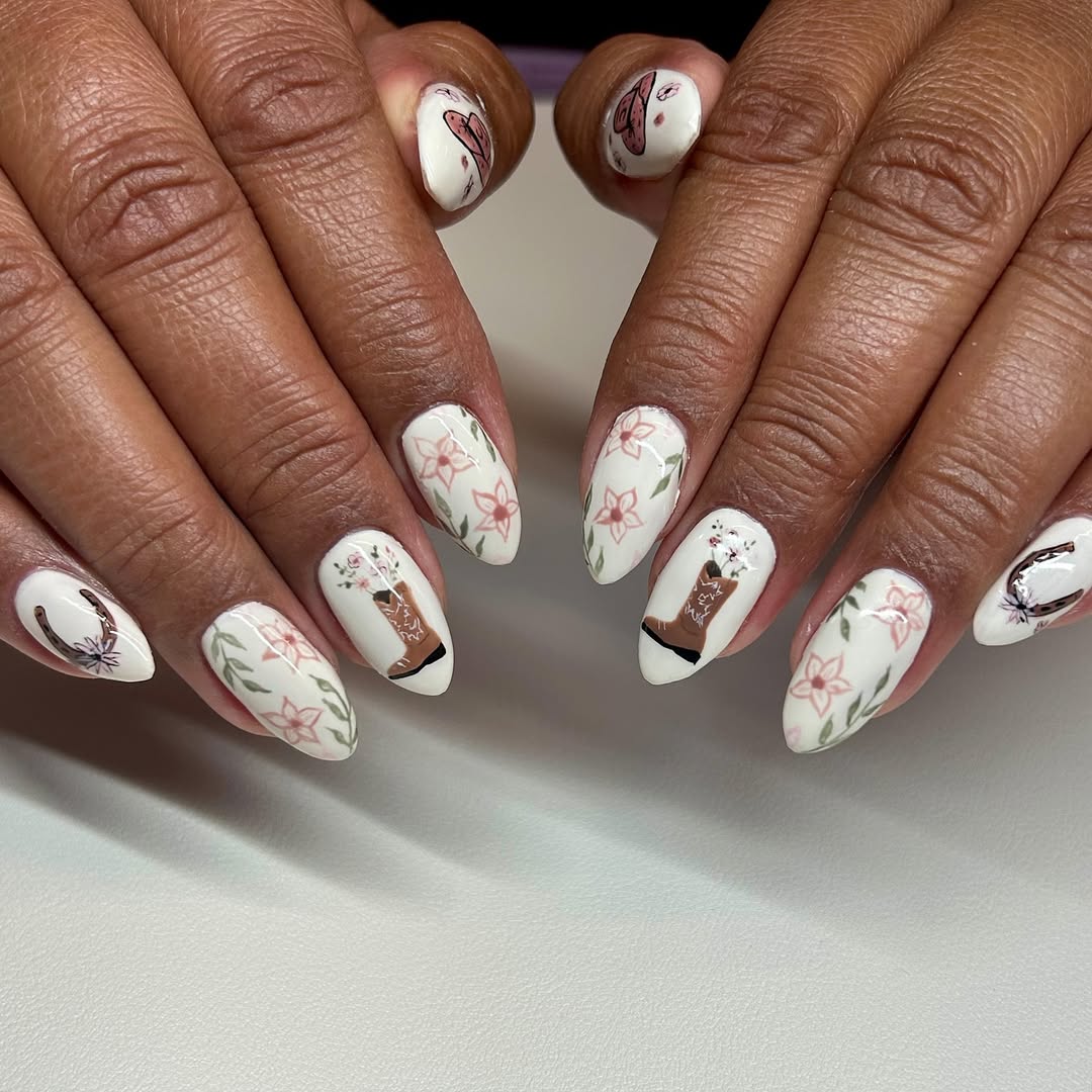 30 Spring Western Nails 2026 Ideas & Inspo - divagaze.com