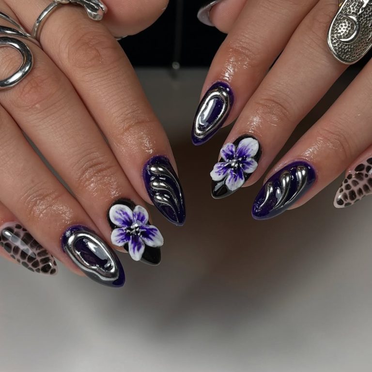 25 Dark Spring Nails 2026 Ideas for a Chic Look - divagaze.com