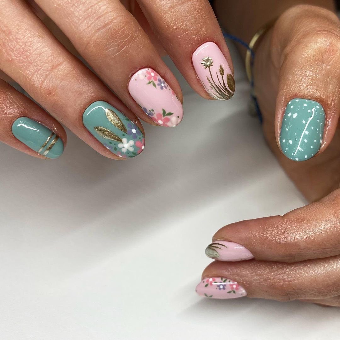 28 Easter Spring Nails 2026 Ideas - divagaze.com
