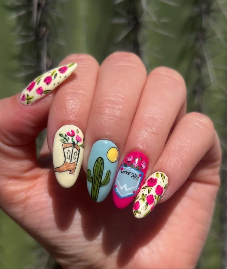 30 Spring Western Nails 2026 Ideas & Inspo - divagaze.com