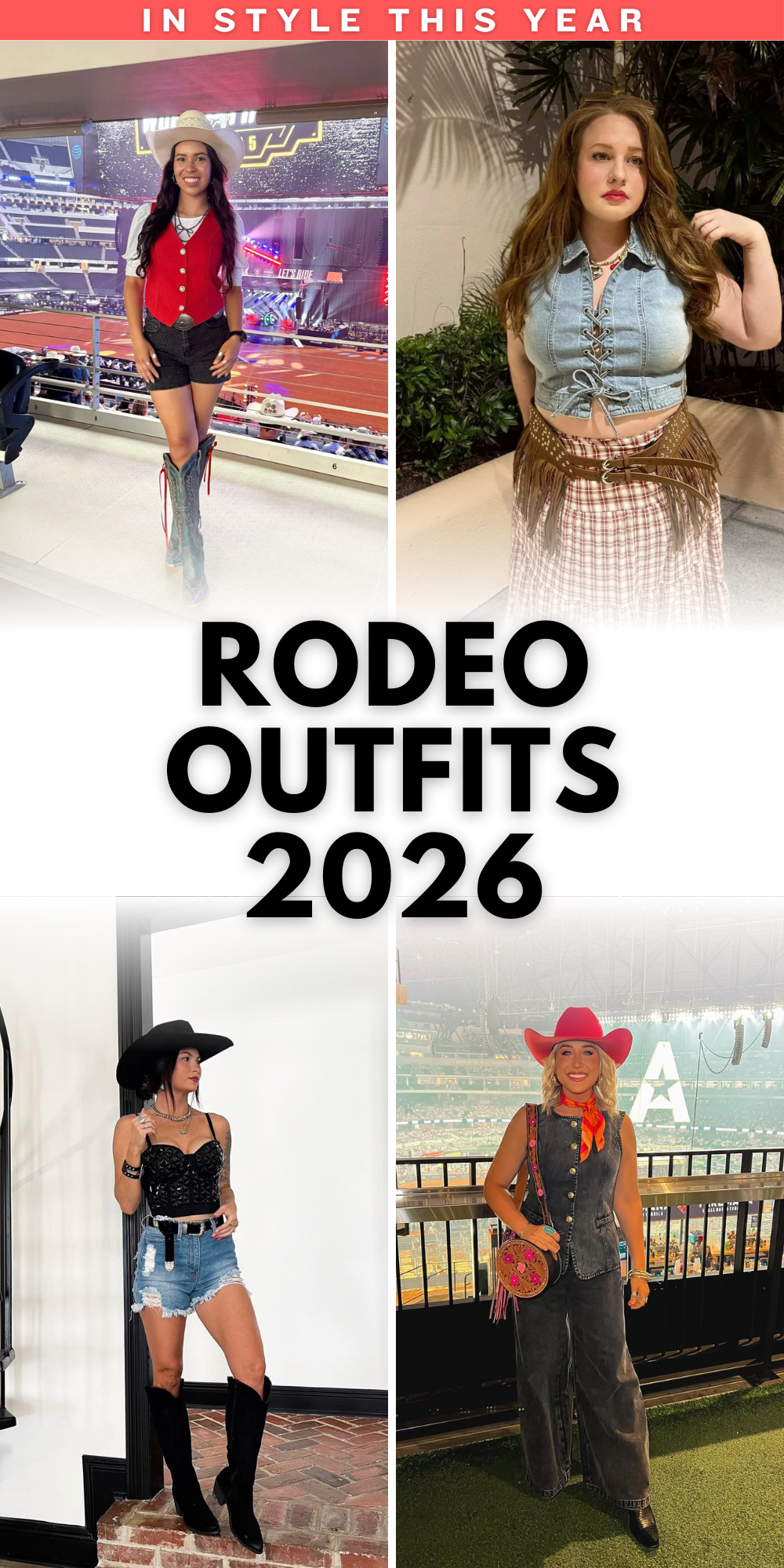 26 Rodeo Outfits 2026 That Will Make You Look Like a Stylish Cowgirl at ...