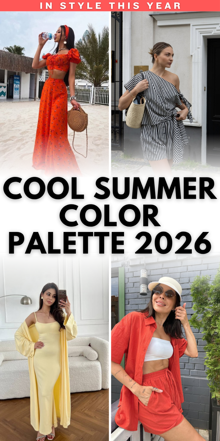 26 Cool Summer Color Palette 2026 Ideas That Make Your Outfits Look ...